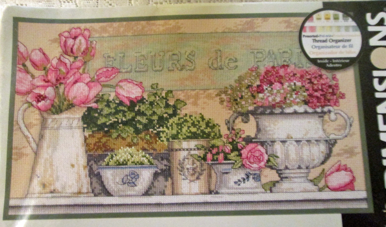 5 Dimensions Christmas Ornament Counted Cross Stitch Kits